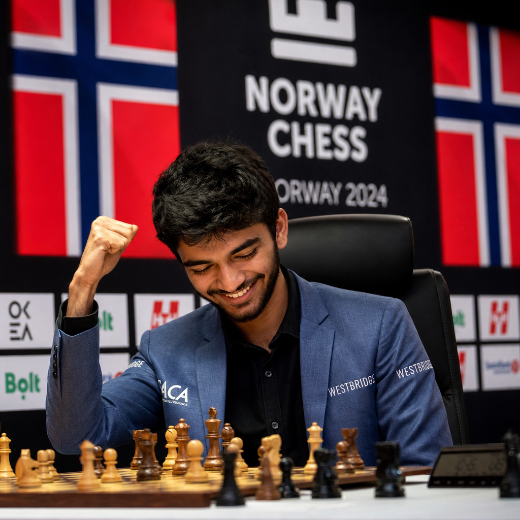 Praggnanandhaa Clinches Norway Chess 2026 Title with Stunning Four-Game ...