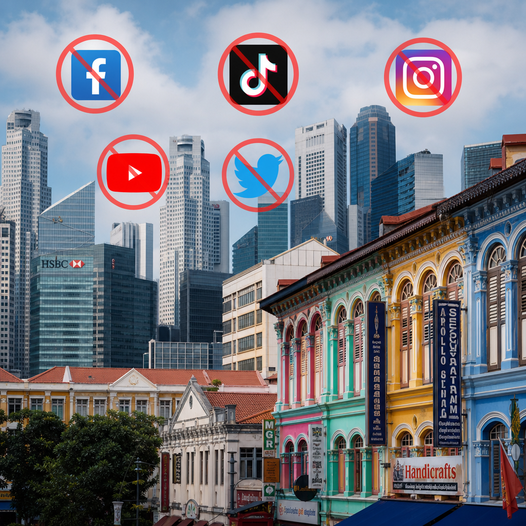 Singapore Blocks 14 Anti-Indian Social Media Posts Likely Originating ...